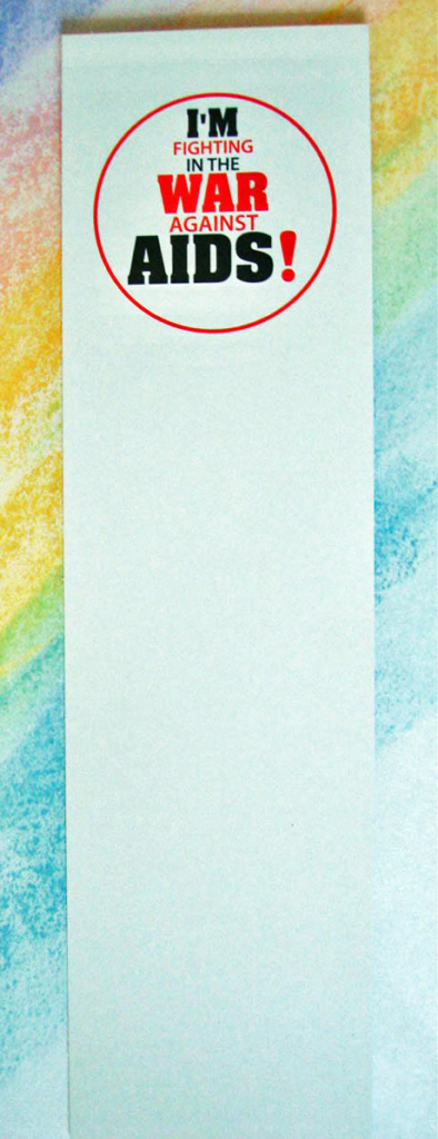 HIV/AIDS Theme BOOKMARKS- Package of 50 - LifeJackets Productions